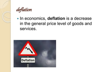 Recession and deflation | PPTX