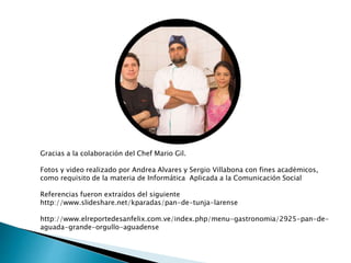 Receta Pan Aguada Grande | PPTX