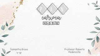 Receta pan carioca | PDF