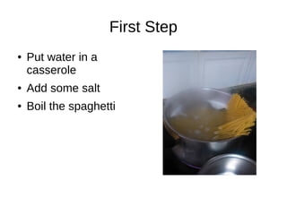 Spaghetti carbonara | PPT