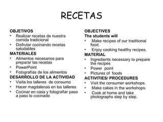 Recetas | PPS