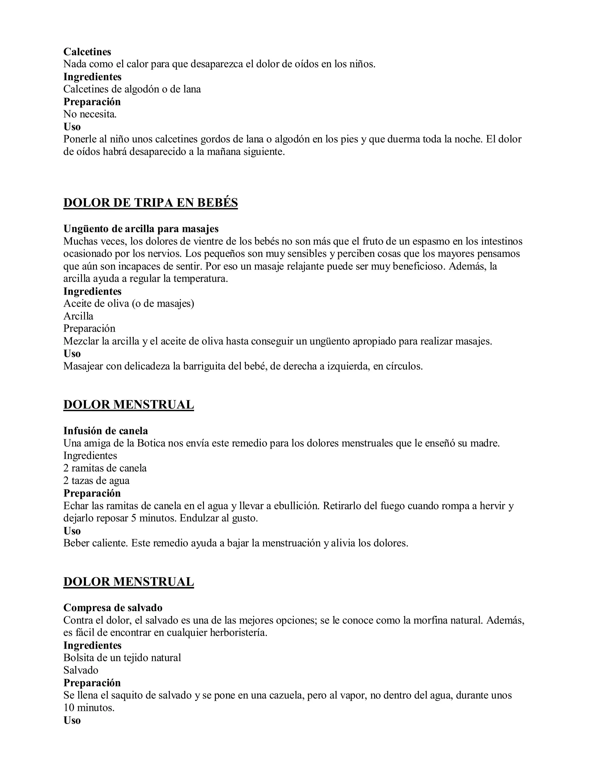 "La botica de la abuela" | PDF