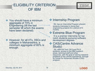 Recruitment process IBM | PPT