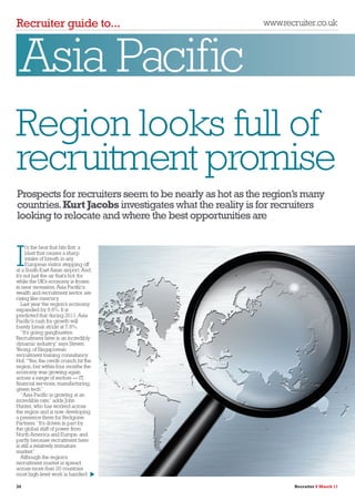 Recruitment Guide to South East Asia | PDF