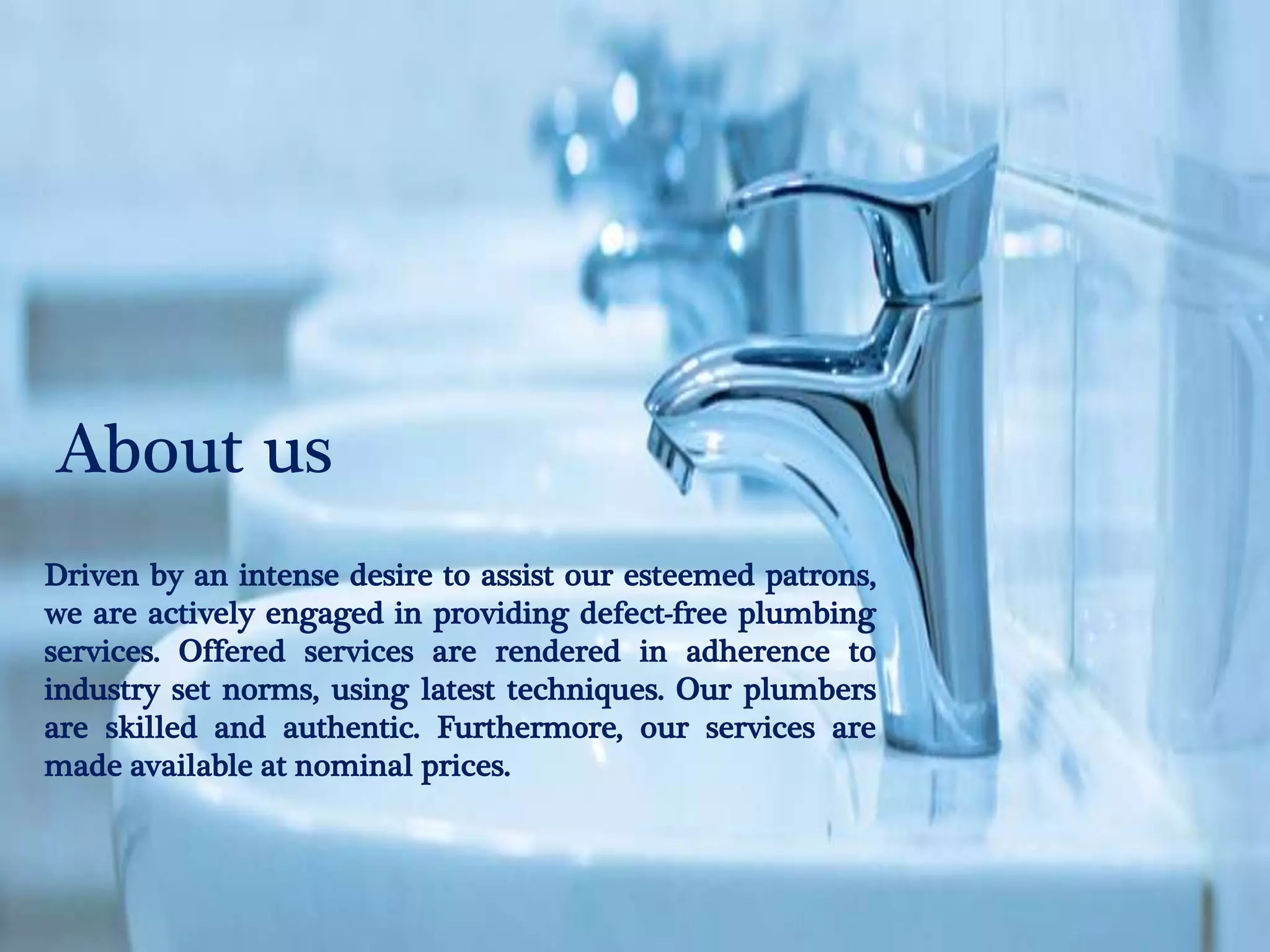 Plumbing Services | PPTX
