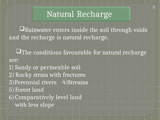 Recharge and Discharge of Ground Water Vishakha Singh.pptx