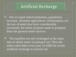 Recharge and Discharge of Ground Water Vishakha Singh.pptx