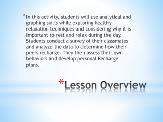 Recharge yourself! | PPTX