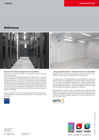 Rittal Data Center | PDF