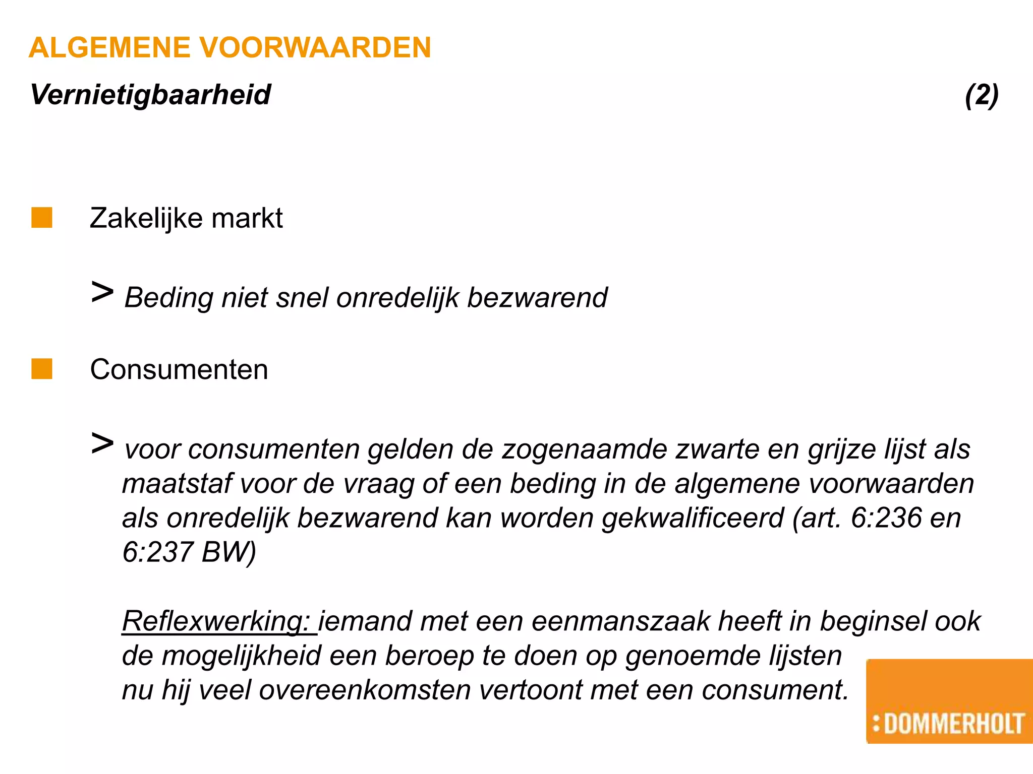 Rechtsvormen en contracten | PPT