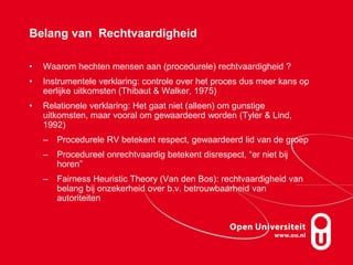Rechtvaardigheid en regelnaleving- presentatie peter verboon | PPT