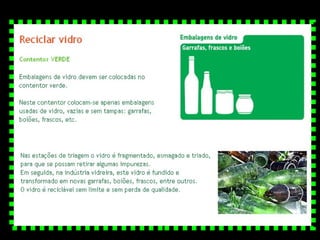 Reciclagem Ecopontos | PPT