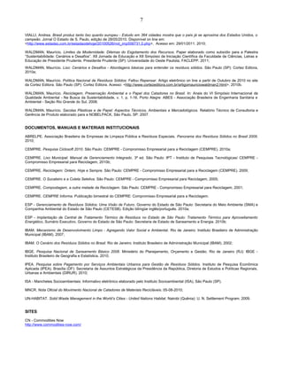 Textos do professor Maurício Waldman sobre Coleta Seletiva e Reciclagem ...