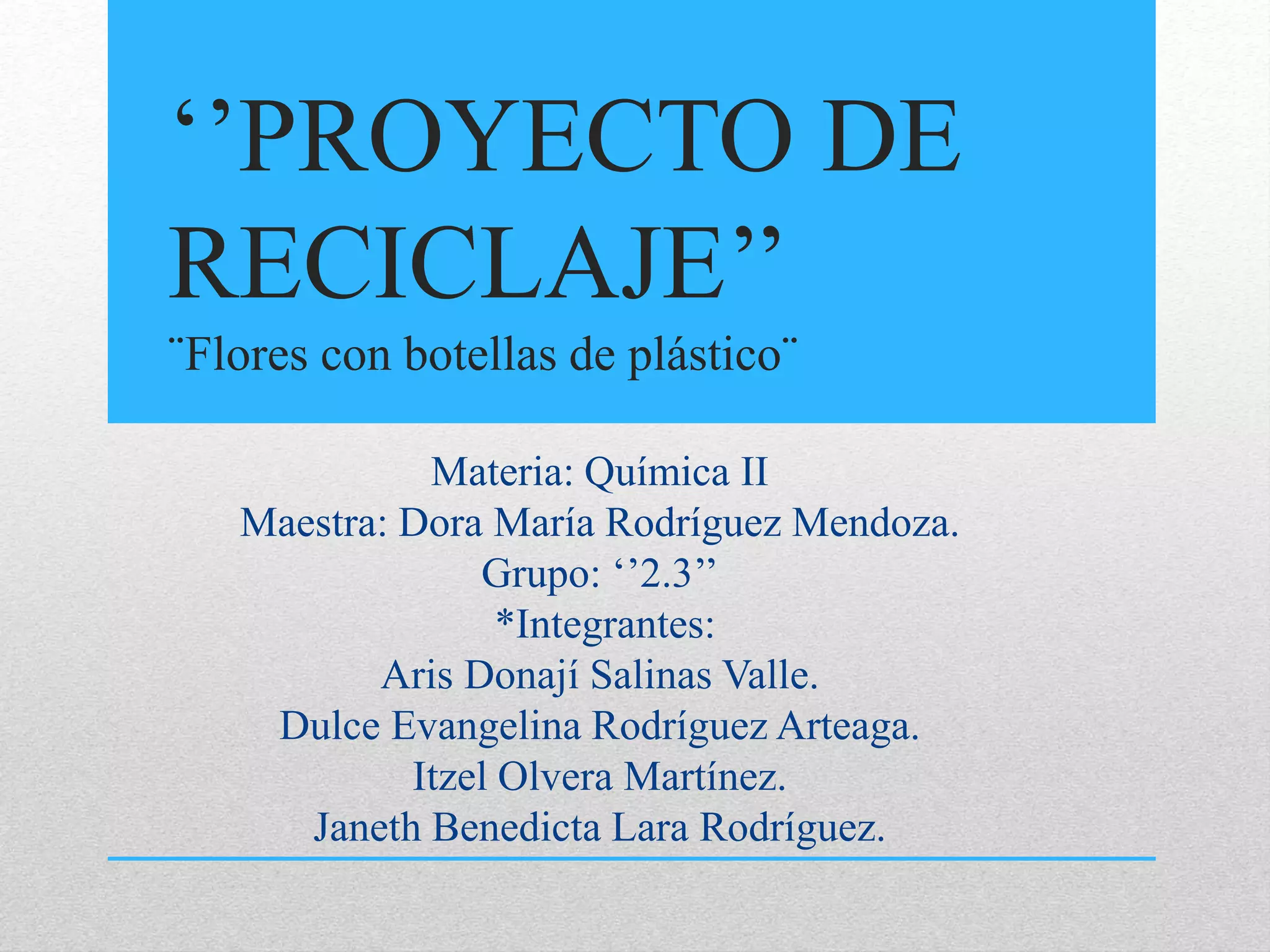 Reciclaje | PPT