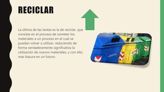 Reciclaje | PPTX
