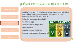 El reciclaje | PDF