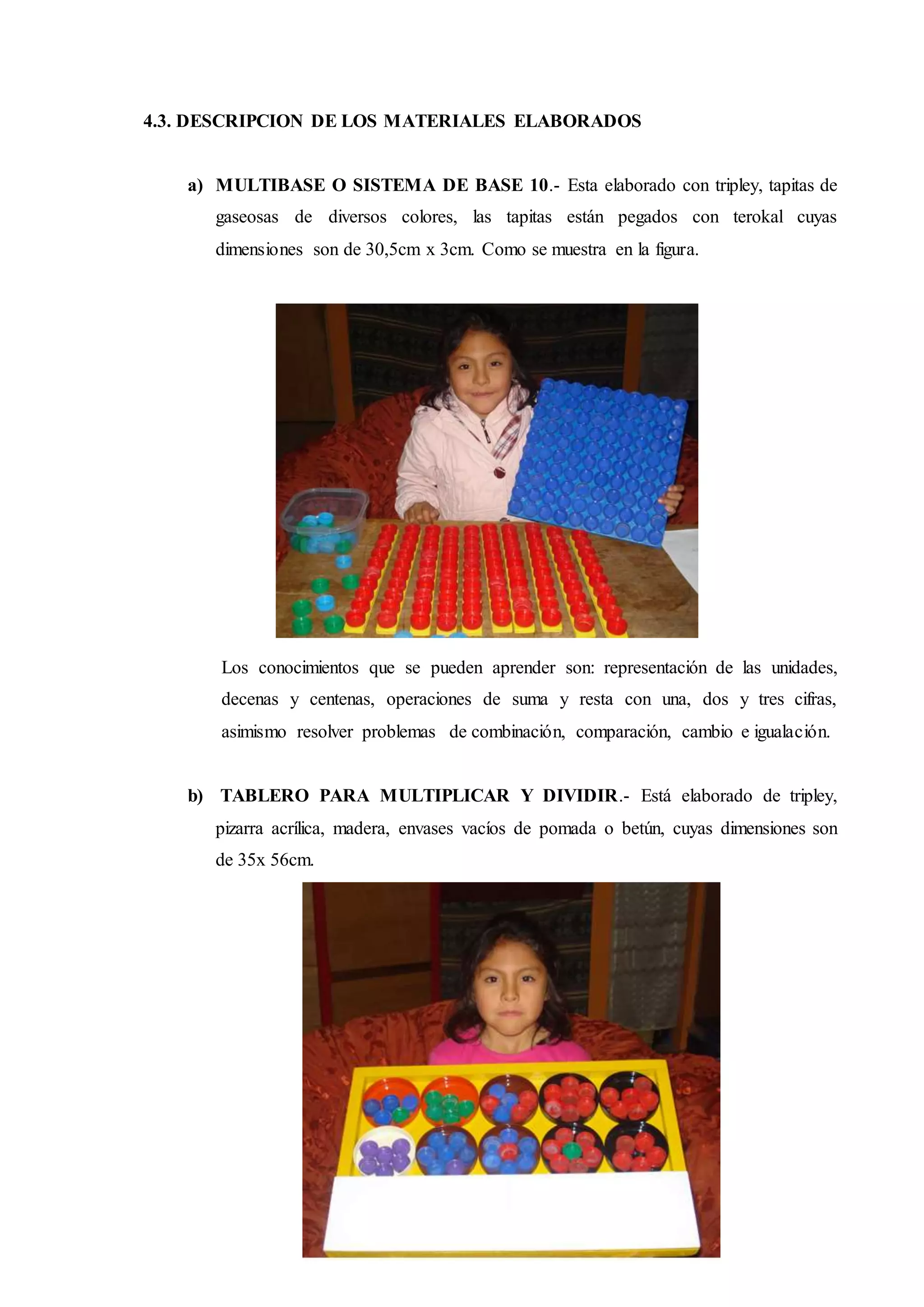 Reciclando aprendo matematica virgen de fatima | DOCX | Primary ...