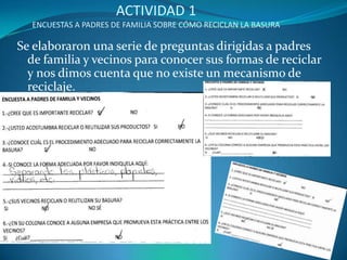 Reciclaneta proyecto escolar | PPTX