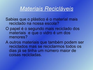 Reciclar | PPT