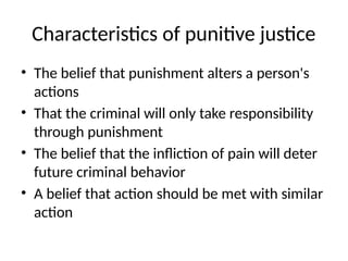 RECIDIVISM and punitive justice slides.pptx