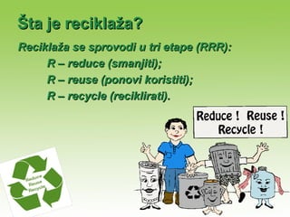 Recikliraj! | PPT