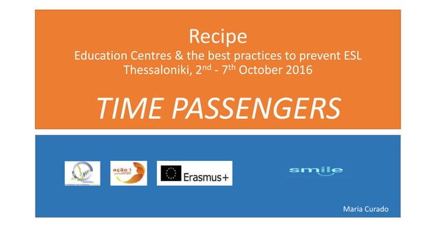 Recipe Education Centres & the best practices to prevent ESL ...