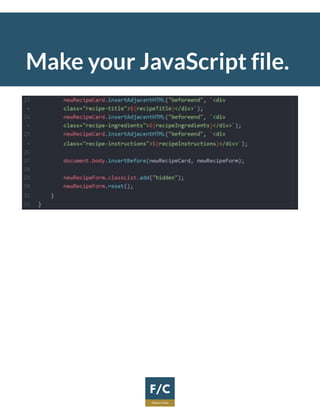 Recipe book flipped-coding | PDF