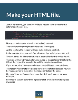 Recipe book flipped-coding | PDF