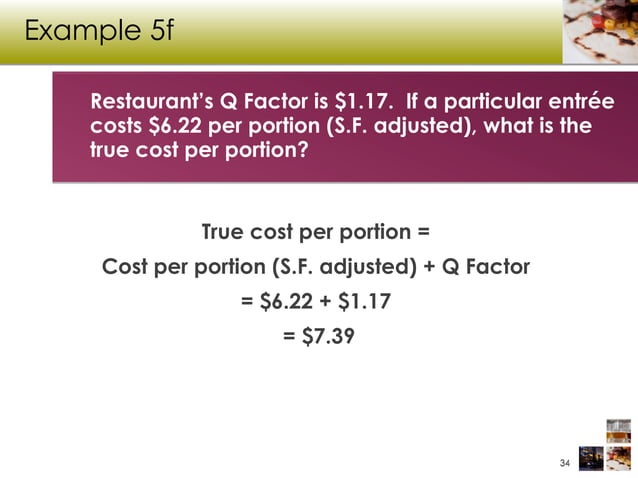 Recipe-Costing MENU COSTING AND QUANTIFICATION 3RD YEAR | PPT