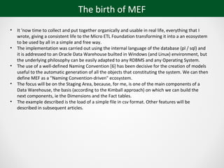 Recipe 14 - Build a Staging Area for an Oracle Data Warehouse (2) | PPT