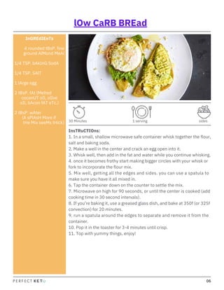 KETOGENIC DIET RECIPE BOOK | PDF