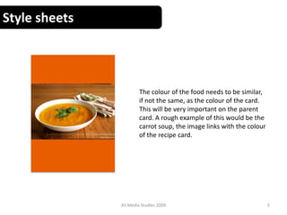 Recipe card design pro forma | PPTX
