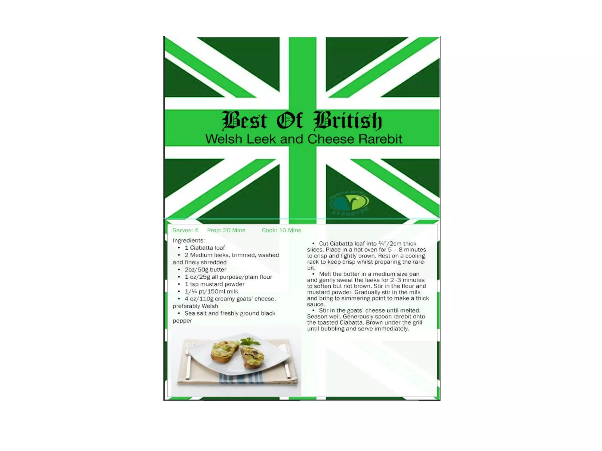 Recipe cards – first draft powerpoint | PPT