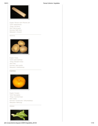collection of healthy vegetables | PDF