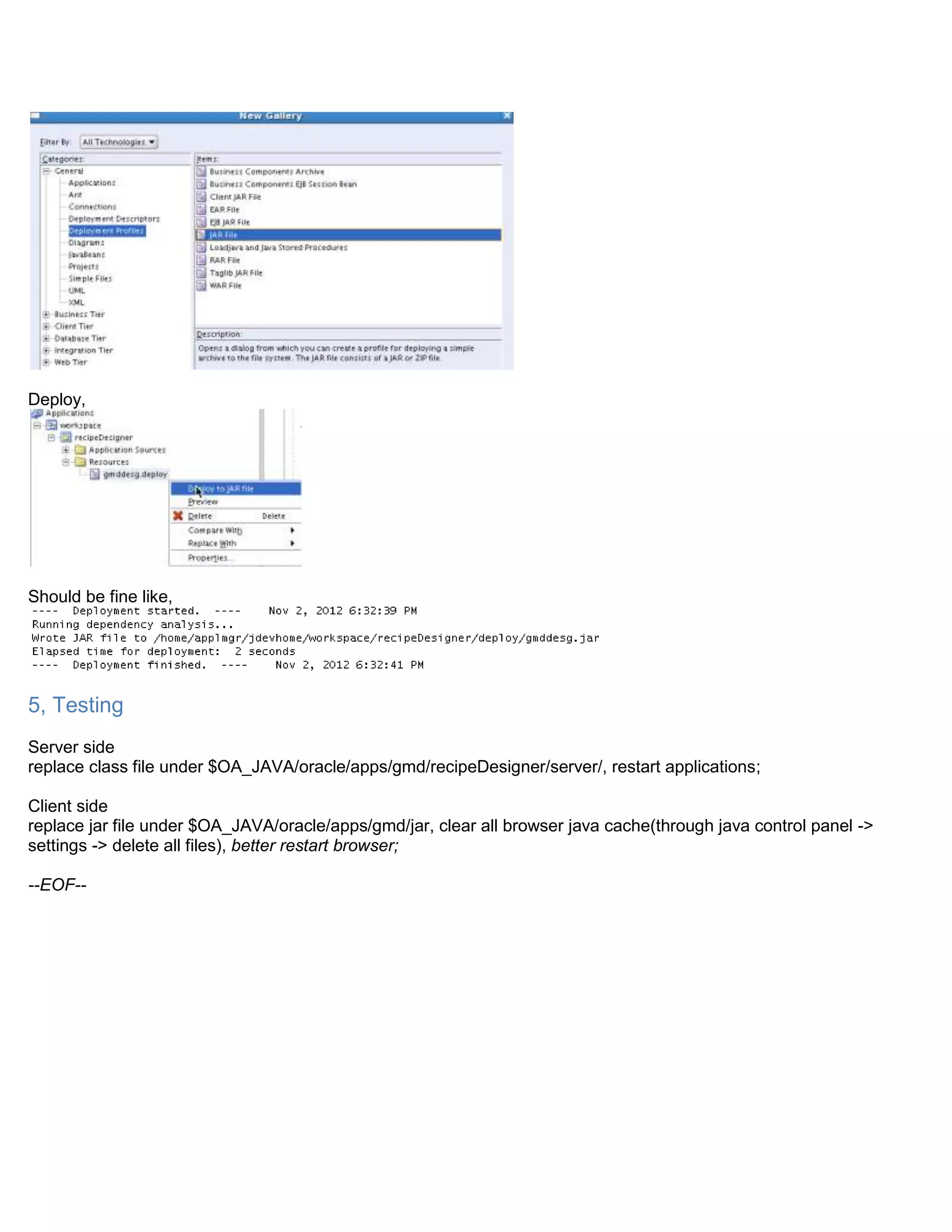 OPM Recipe designer notes | DOCX | Programming Languages | Computing