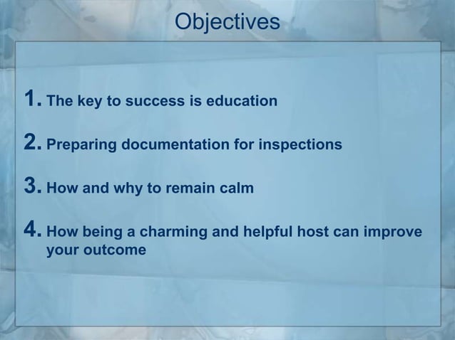 Recipe For A Successful Poc Inspection | PPT