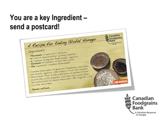 Recipe for ending global hunger | PPT