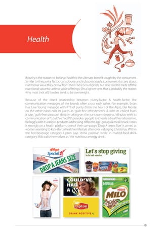 Recipe for food & beverage brand communication | PDF