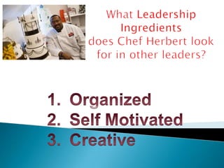 Recipe for success | PPTX