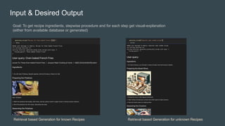 Recipe Generation:Retrieval from Videos - Multi-Modal RecipeRag | PDF