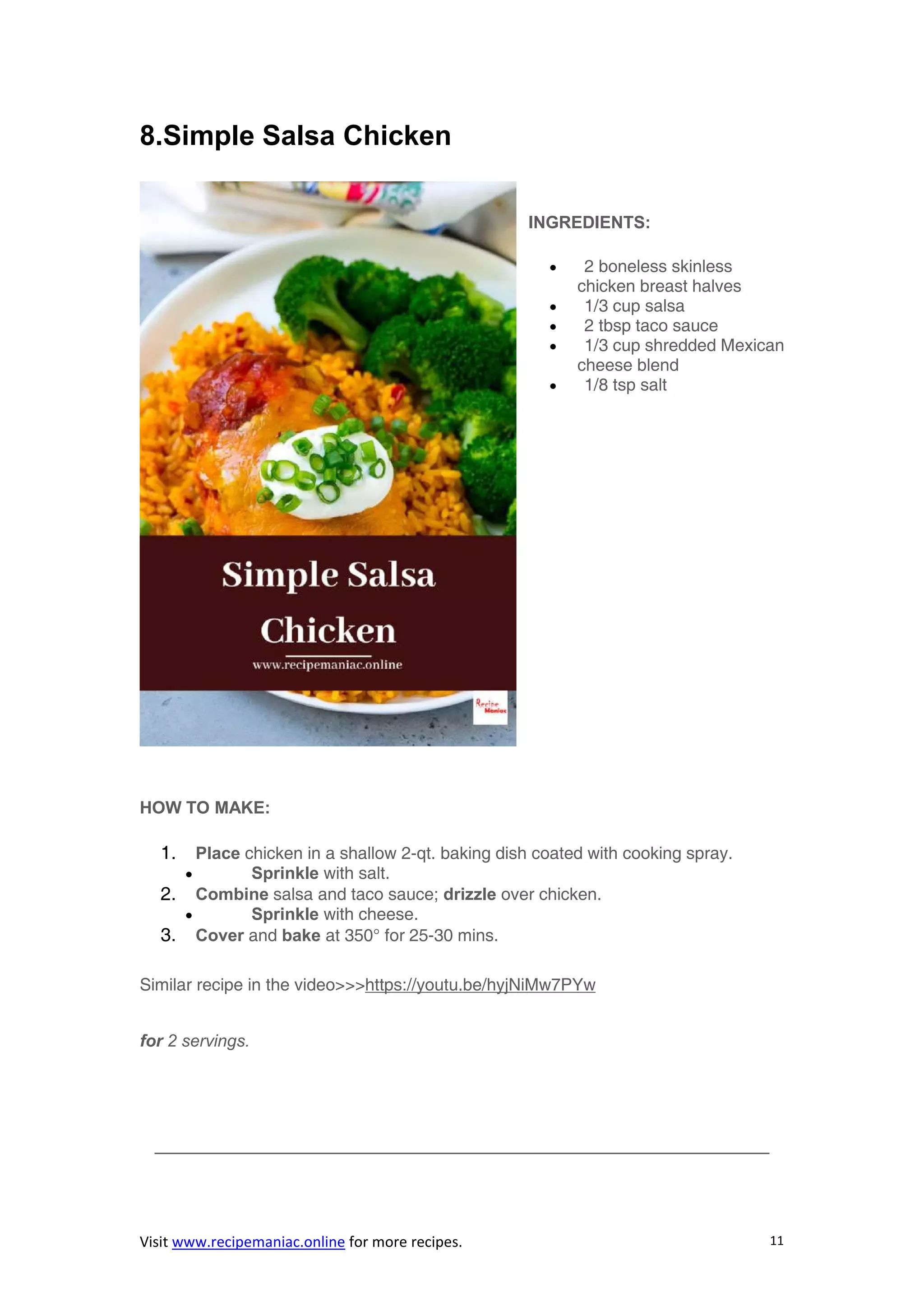 100+ Easy Recipes | PDF