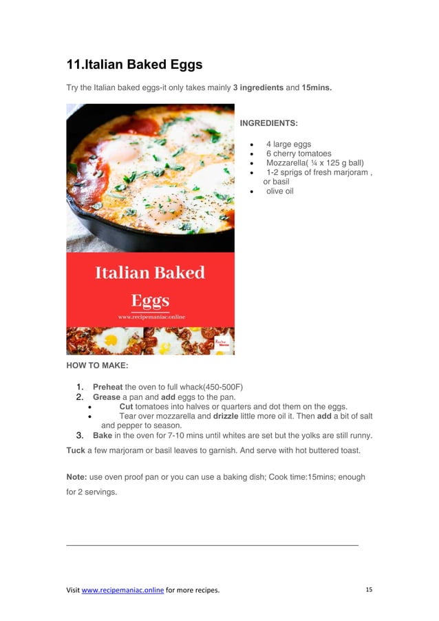 100+ Easy Recipes | PDF | Cooking | Food & Drink