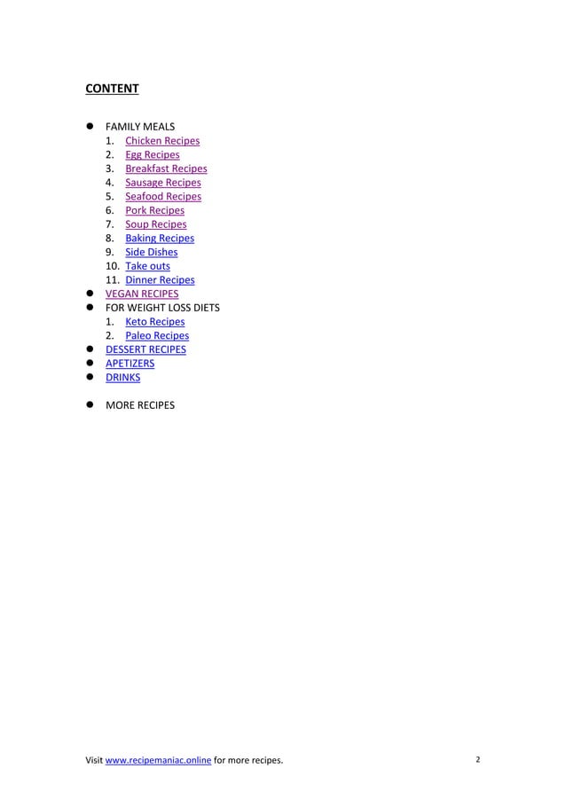 100+ Easy Recipes | PDF | Cooking | Food & Drink