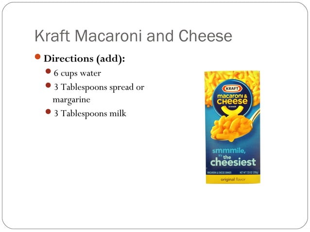 Recipe Modification: Small changes make a BIG difference | PPT