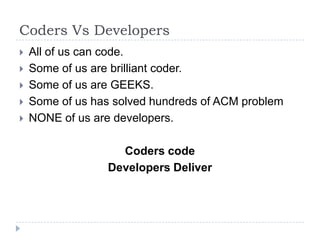 Recipe of a rockstar developer | PPT