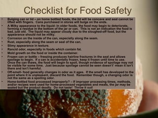 Recipe Planning & Using Your Food Storage | PPT