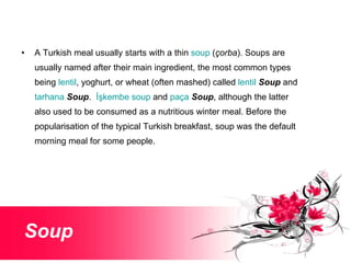 Recipes from Turkey | PPT
