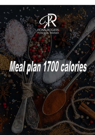 Recipes for 1700 calories meal plan | PDF