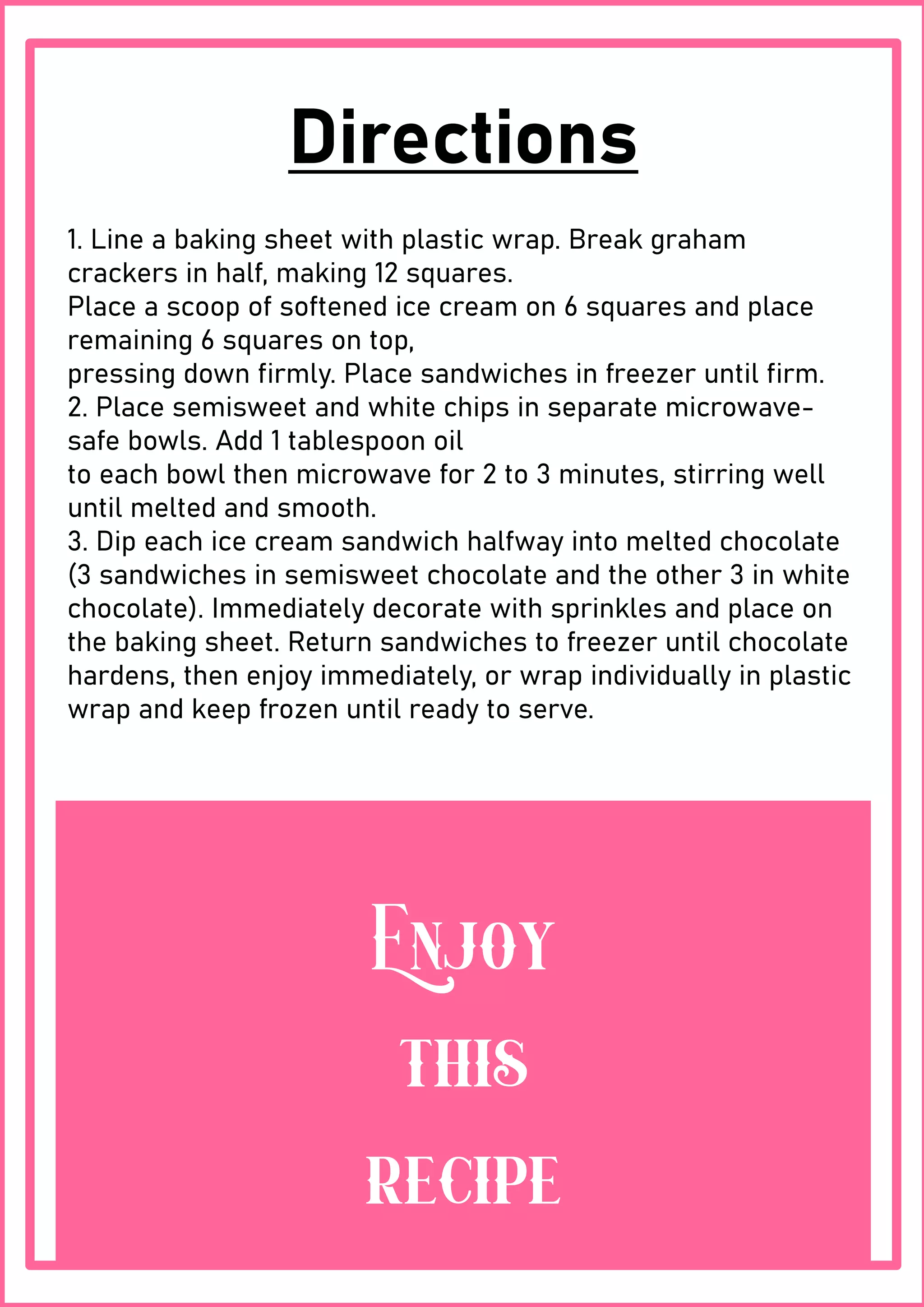 Recipes of desserts | PDF