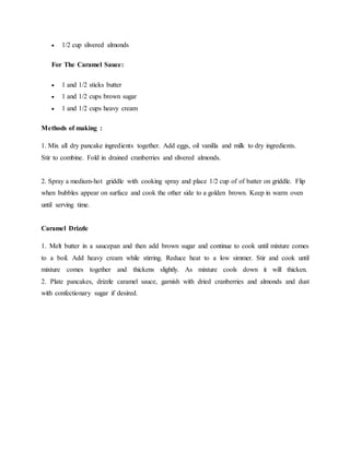 Recipies western-n-eastern-food | DOCX